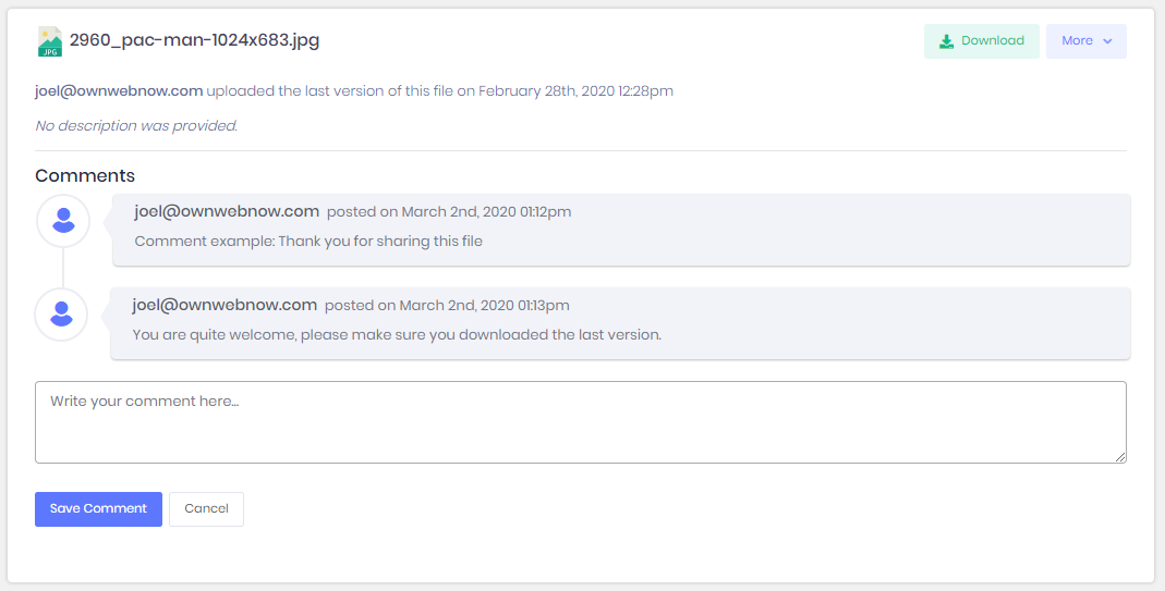 New Release: Web File Server UI [Quick Tour] – ExchangeDefender Blog
