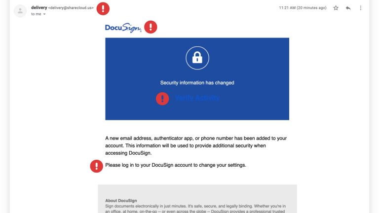 How to Spot & Avoid the Latest DocuSign Scam | ExchangeDefender Blog