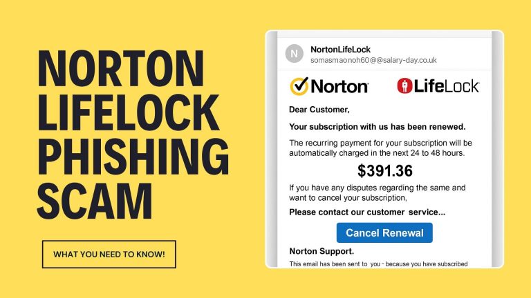 Watch Out: New Norton LifeLock Phishing Scam Targets Inboxes Nationwide ...